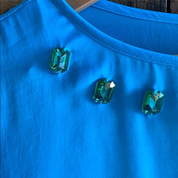 Peter Nygard | Tops | Nwot Peter Nygard Plus Size Teal Blouse | Poshmark